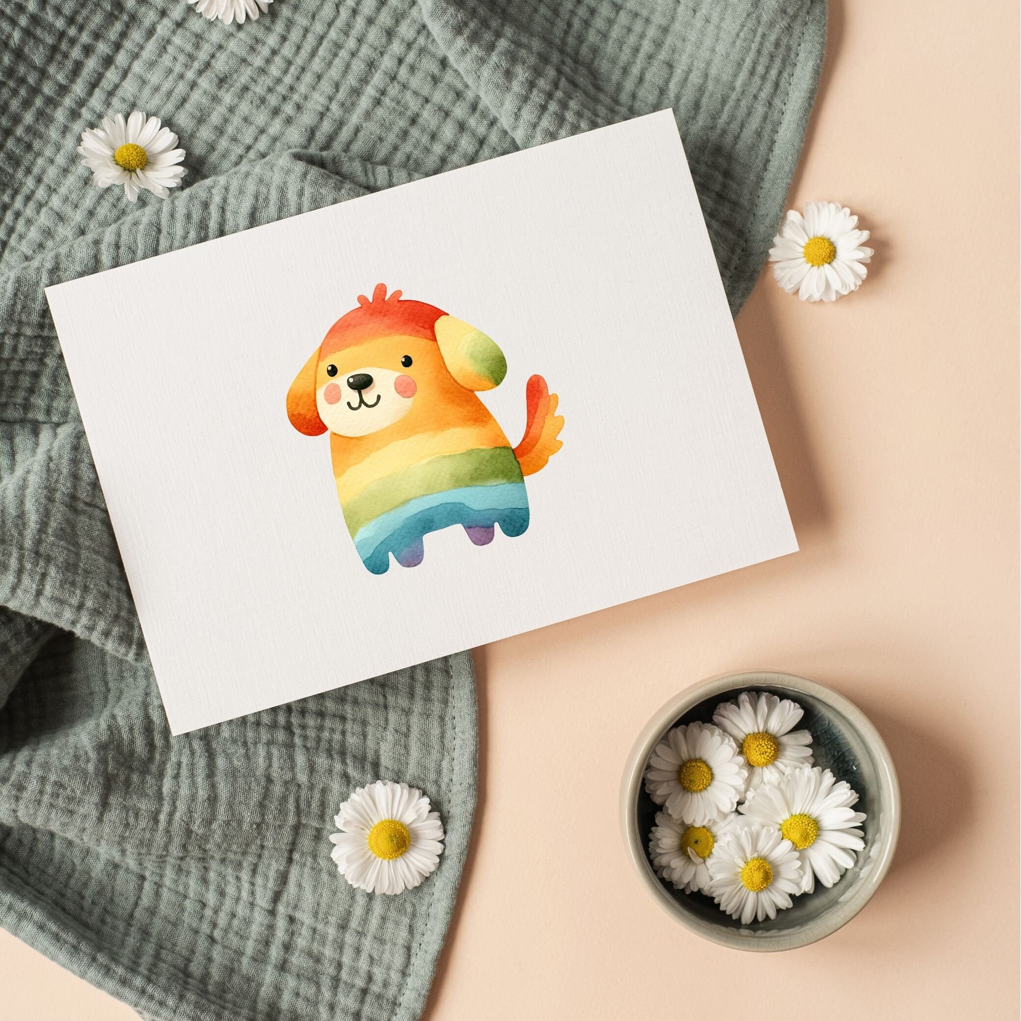 Pride Month Watercolor Clipart, Rainbow Clipart, Couple Clipart, Love ...