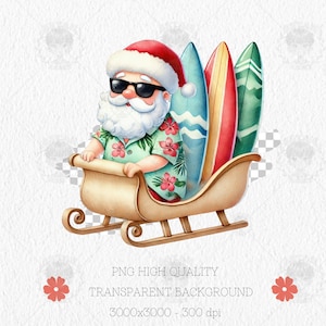 Summer Christmas Png, Tropical Christmas, Christmas in July, Christmas ...