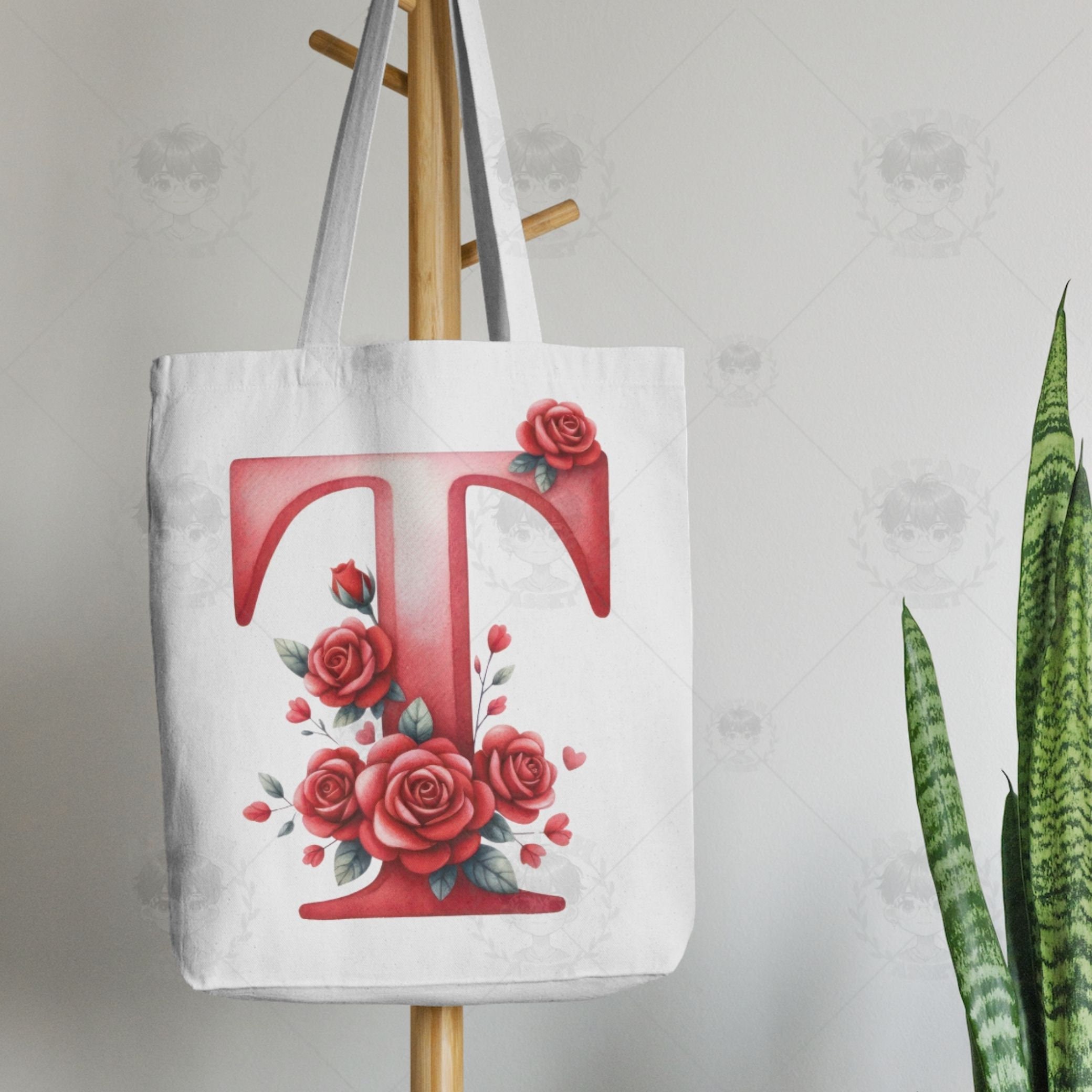 Watercolor Red Rose Alphabet: PNG Letter Set (digital Download) - Etsy