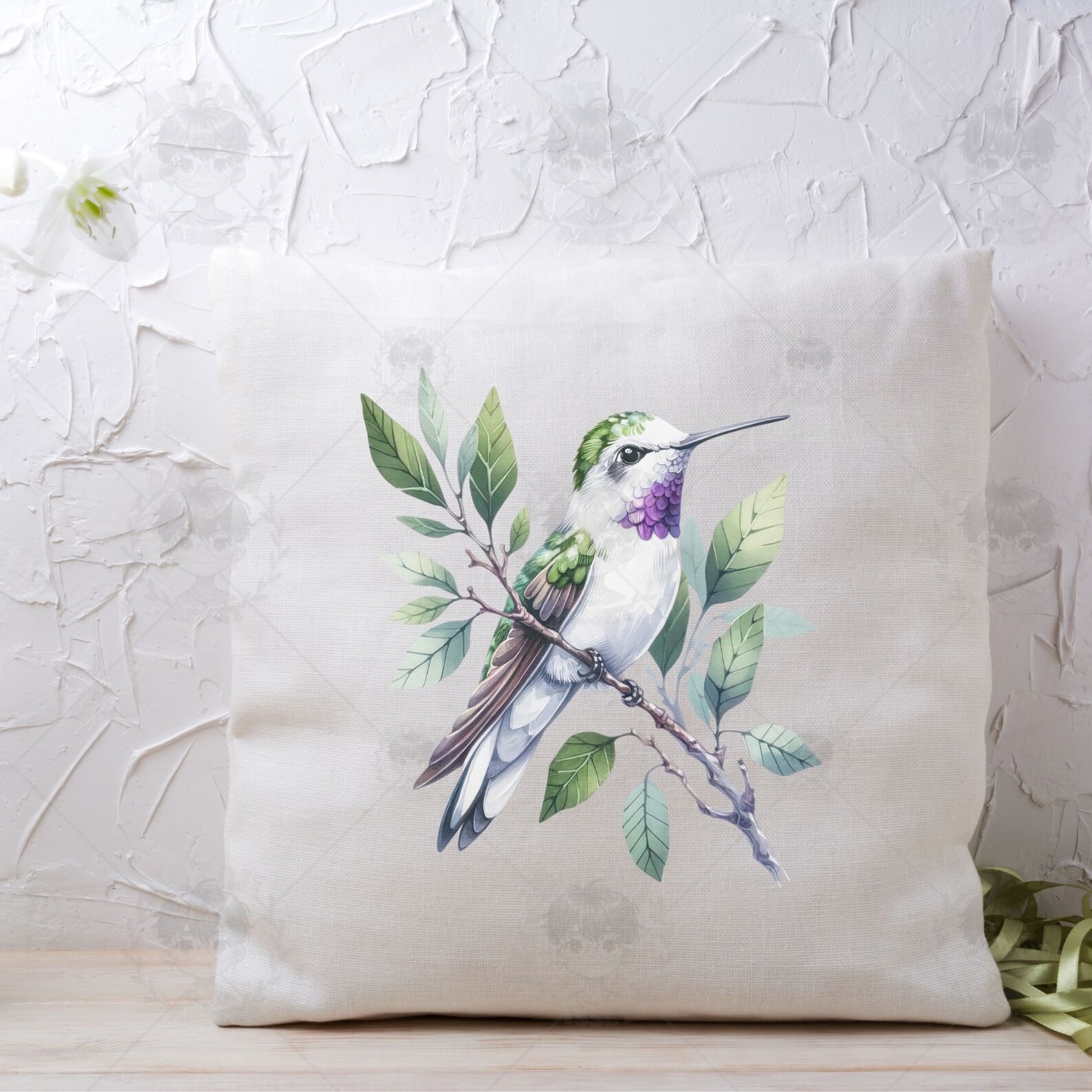 Watercolor Hummingbird Clipart Set, Bird Png, Illustration Paper ...