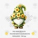 Cute Spring Gnome ,watercolor Clipart ,spring Activities,flower ,bumble ...