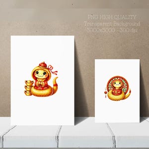 Snake Lunar New Year Clipart, Chinese New Year Clipart, Cute Snake ...