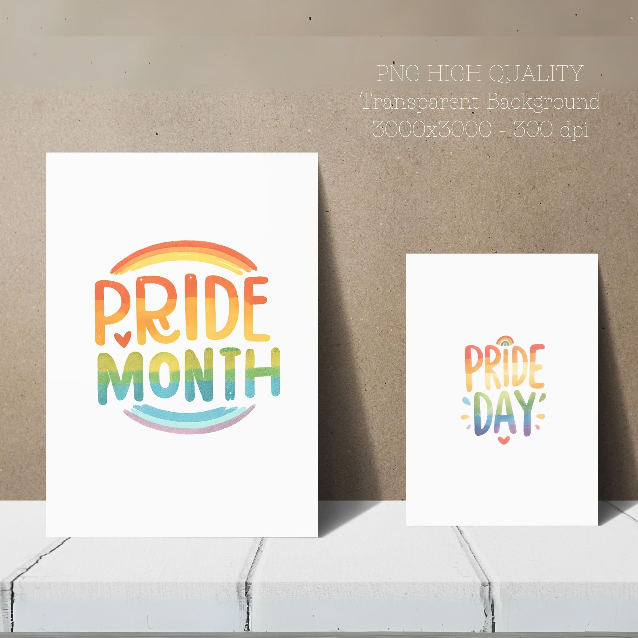 Pride Month Watercolor Clipart, Rainbow Clipart, Couple Clipart, Love ...