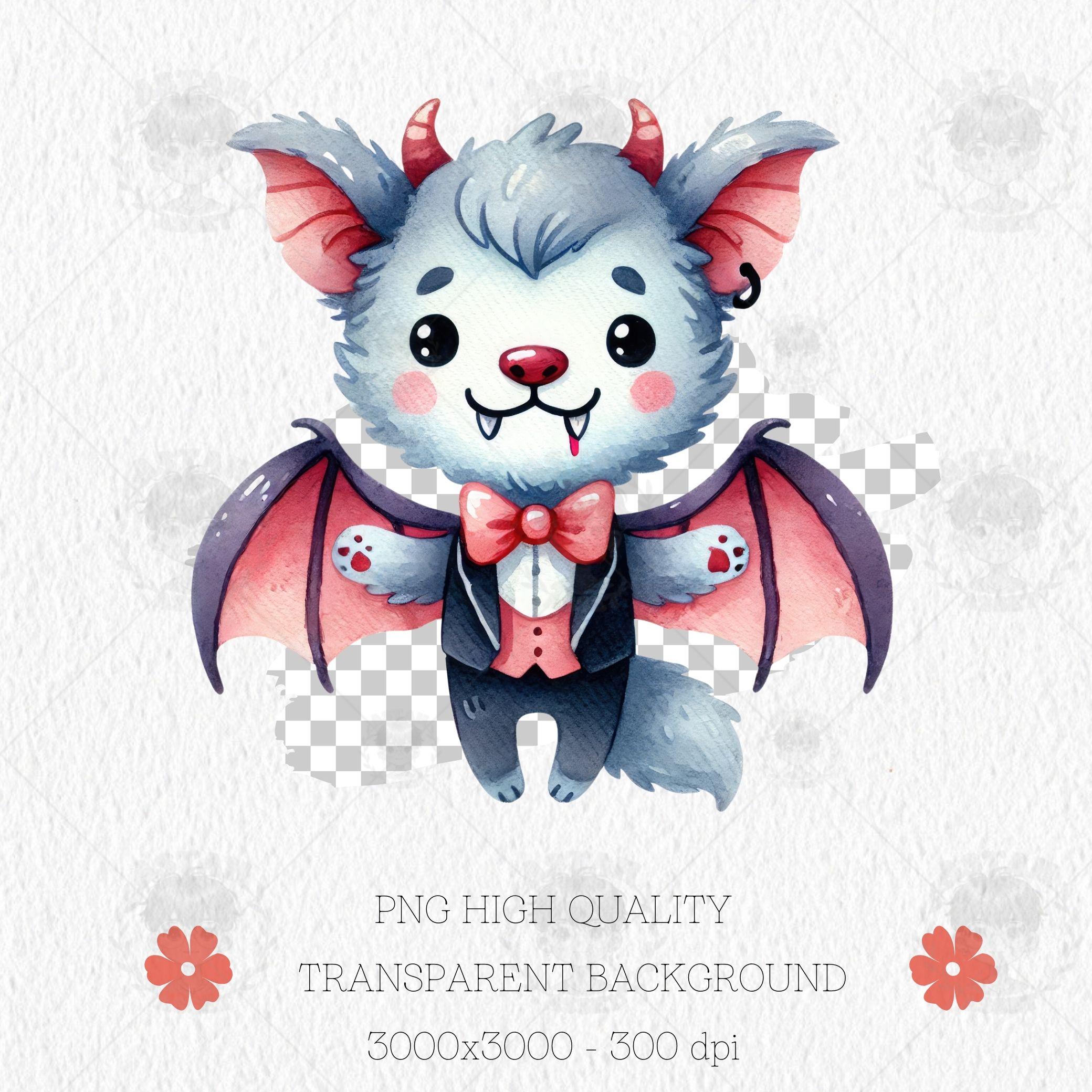Halloween Monster Png, Halloween Watercolor Clipart, Funny Halloween ...