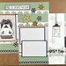 12x12 Winter/christmas Scrapbook Pages, Premade Evergreen Outdoorsy ...