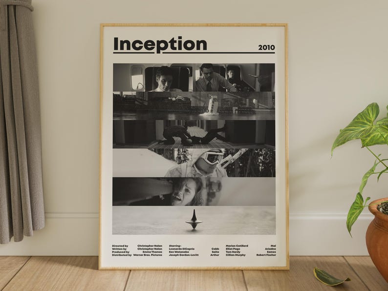 Inception, Movie Poster 18x24, FHD Wall Decor Wall Hangings, Wall Art ...