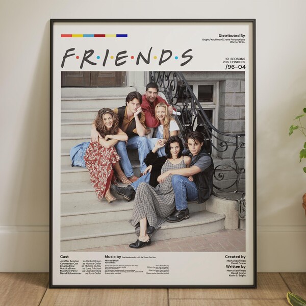 Friends Poster - Etsy UK