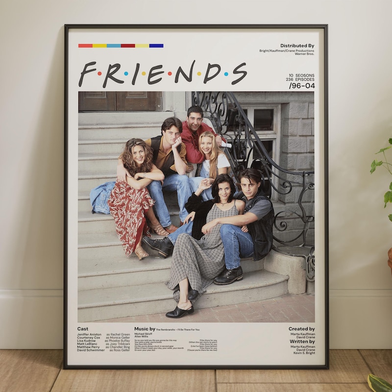 Friends Poster - Etsy UK