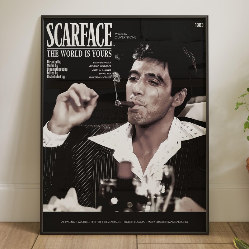 Scarface Poster - Etsy