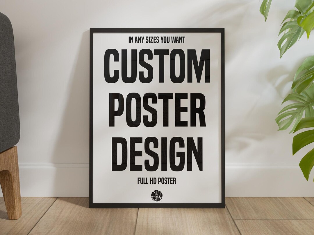 Custom Poster, Custom Illustration, Personalised Photo, Photo ...