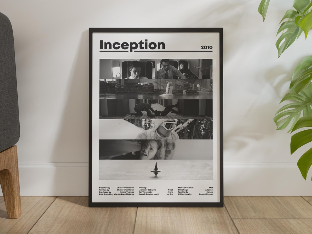 Inception, Movie Poster 18x24, FHD Wall Decor Wall Hangings, Wall Art ...