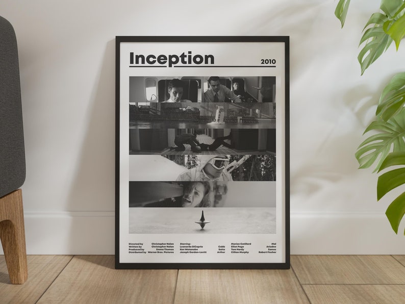 Inception, Movie Poster 18x24, FHD Wall Decor Wall Hangings, Wall Art ...