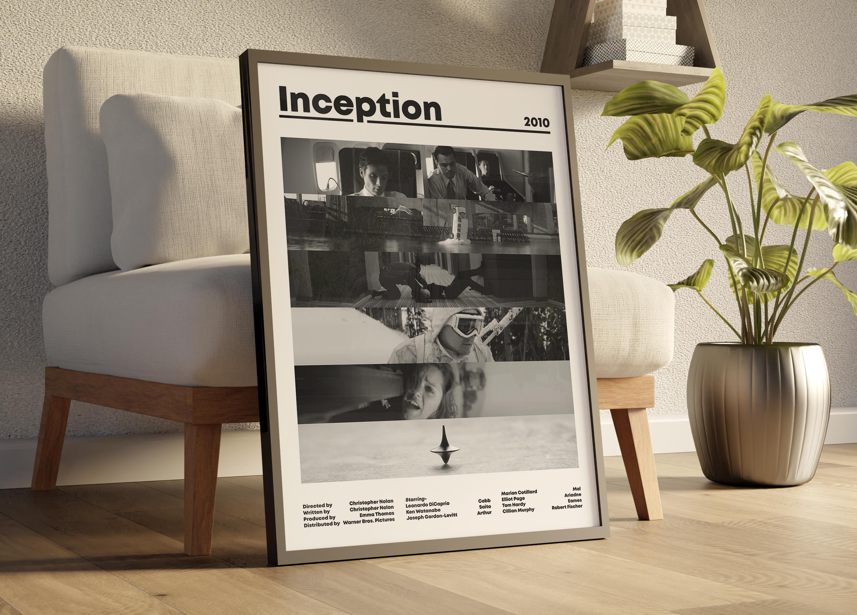 Inception, Movie Poster 18x24, FHD Wall Decor Wall Hangings, Wall Art ...