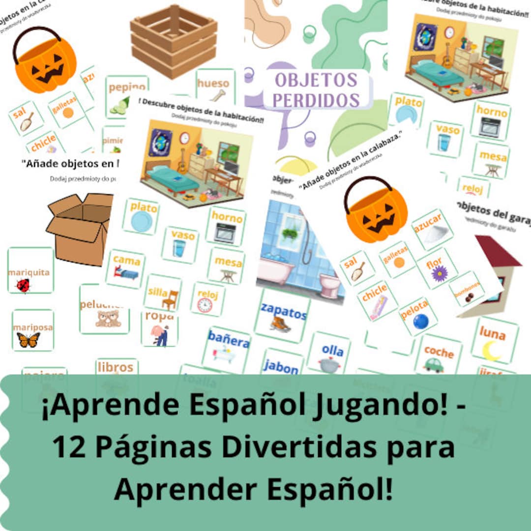 Explore and Learn Spanish: Fun Activities for Kids Learning Spanish - Etsy