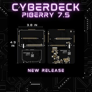 Cyberdeck Piberry 7.5 Raspberry Pi Zero Handheld - Etsy Canada