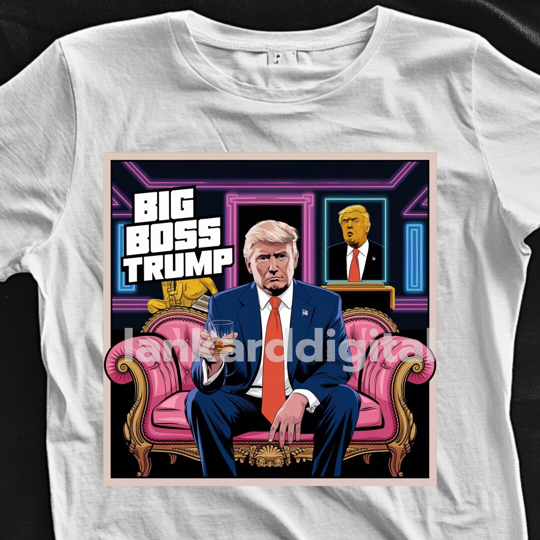 BIG BOSS TRUMP Digital Png File, Download Png File, Artwork Png File ...