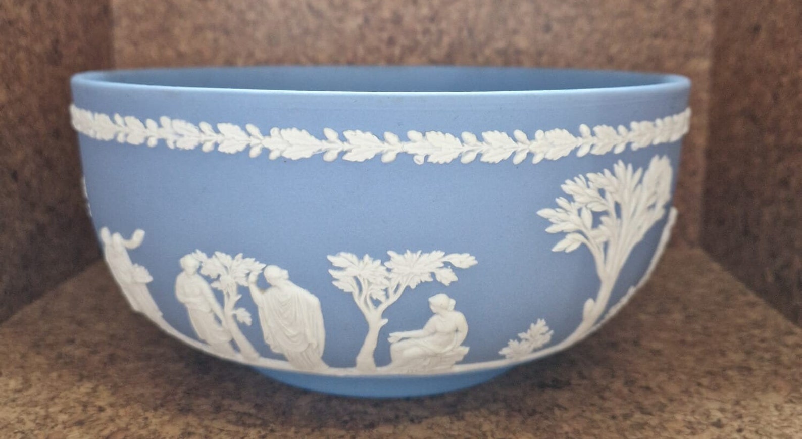 Wedgwood Jasperware Blue Sacrificial Fruit Bowl - Etsy