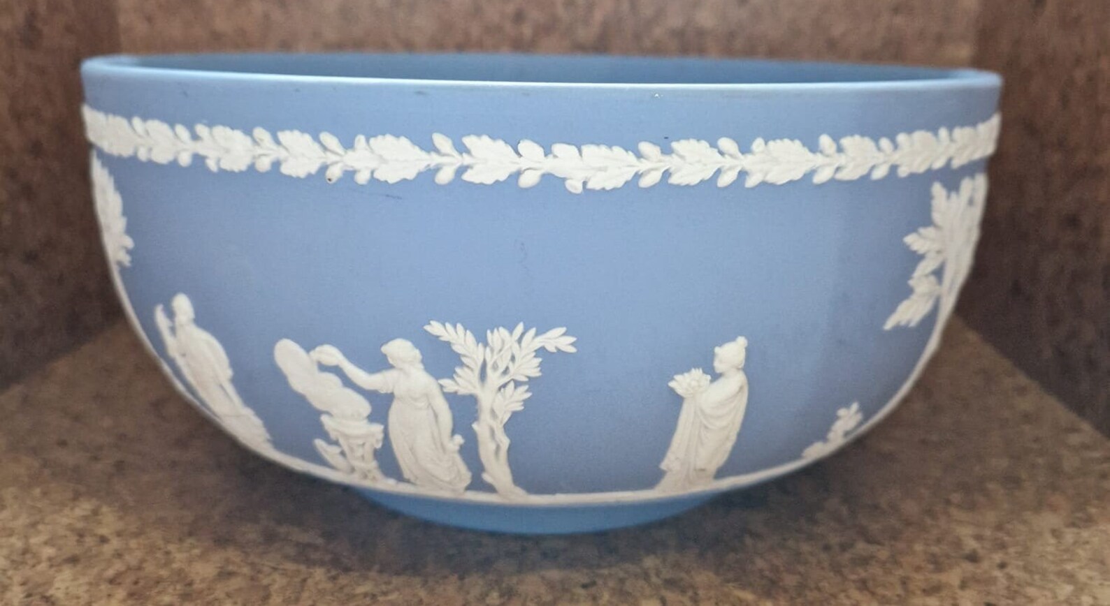 Wedgwood Jasperware Blue Sacrificial Fruit Bowl - Etsy