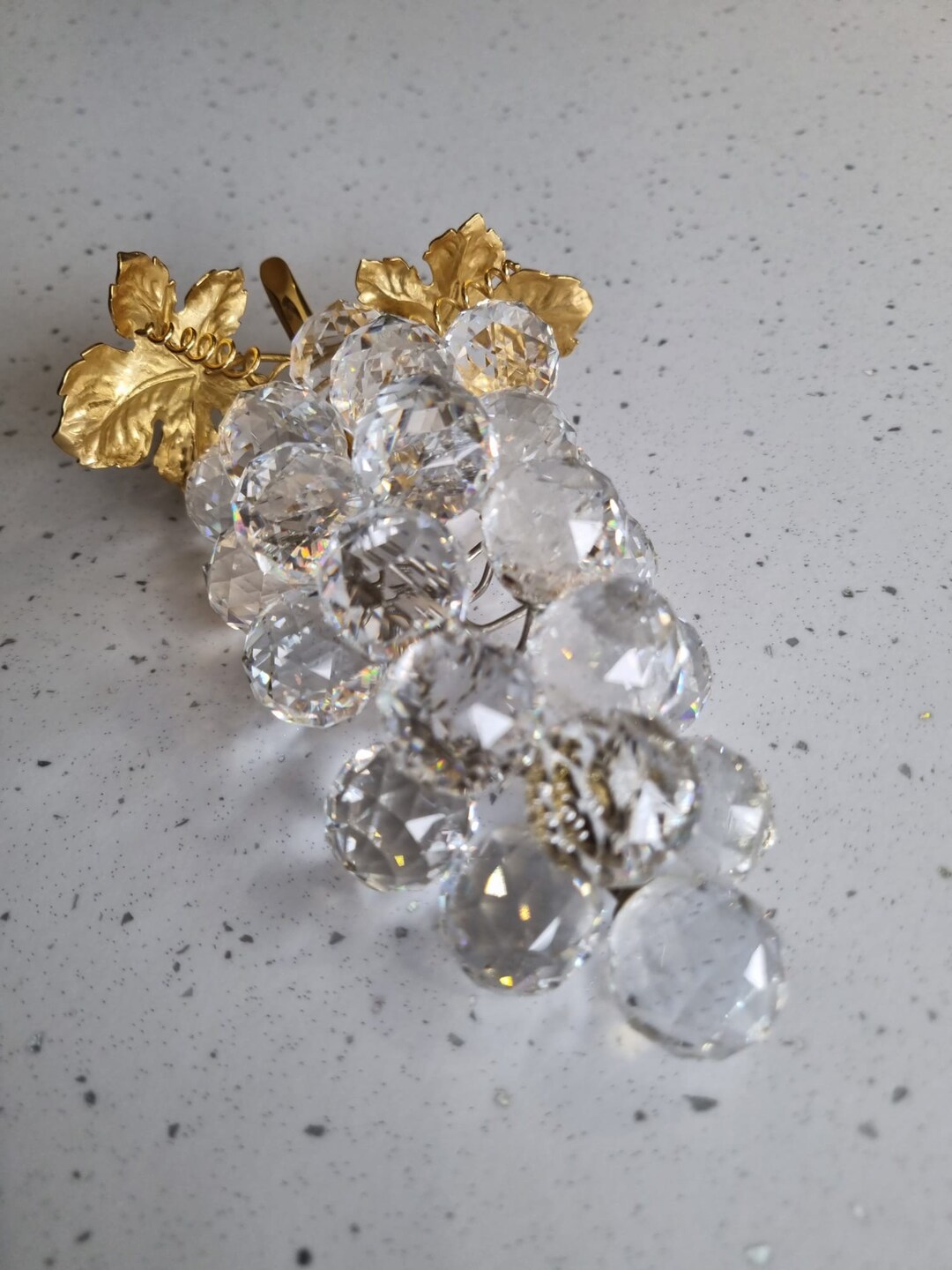 Swarovski Crystal Bunch of Grapes - Etsy UK