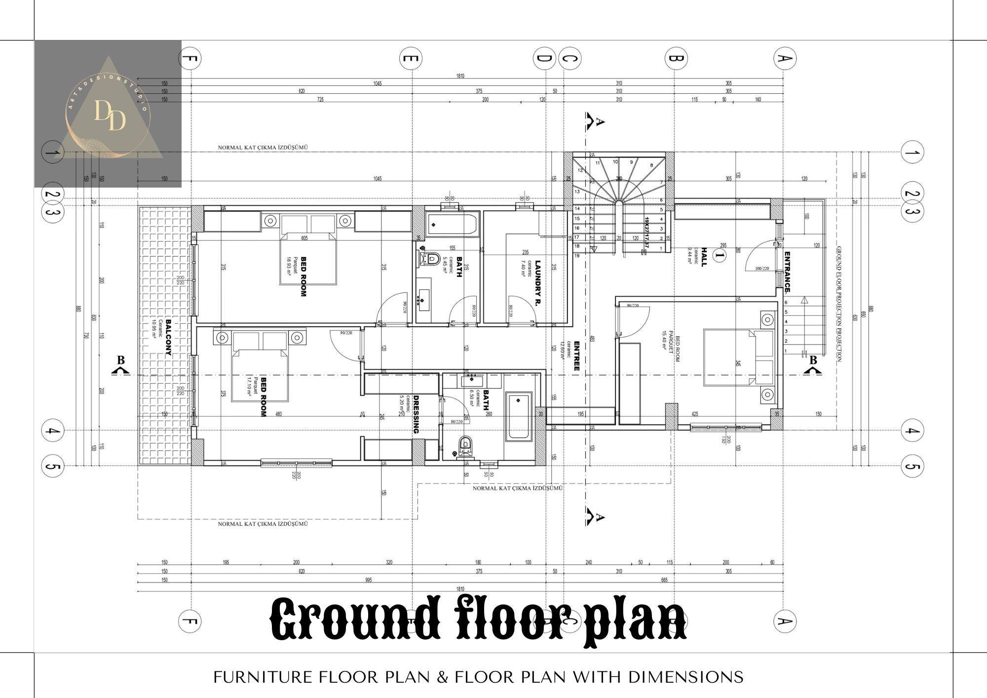 2 Storey House Plan, Modern Desıgn,8 Bedrooms 6bathrooms,luxury Dublex ...