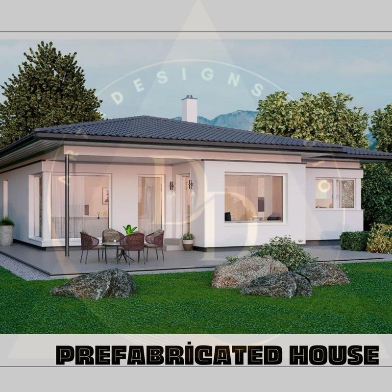 Modern House Plans - Etsy