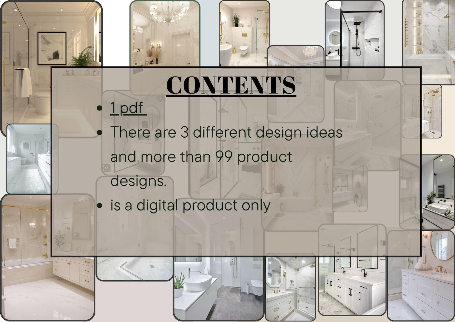 White Bath Luxury Bath 3d Rendering Minimalist Bath Remodel Ideas ...