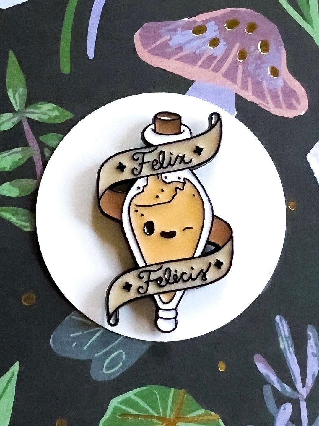 Liquid Luck Enamel Pin Magic Potion Potions Class - Etsy