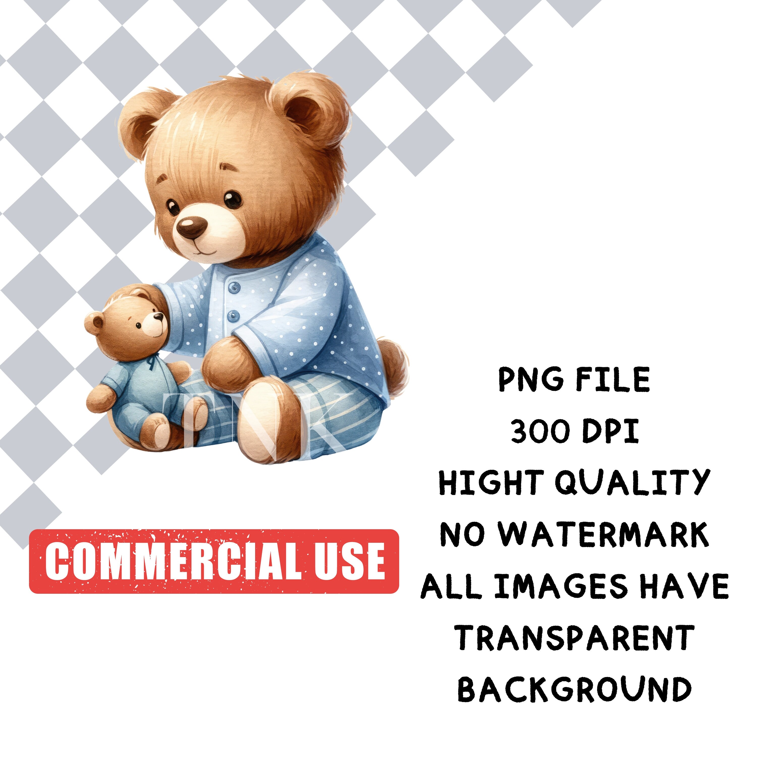 45 Blue Teddy Bear Clipart for Baby Showers - Cute Gift Nursery Teddy ...