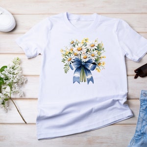 Watercolor Daisy Flower Clipart Bundle,cute Daisy,watercolor Floral ...