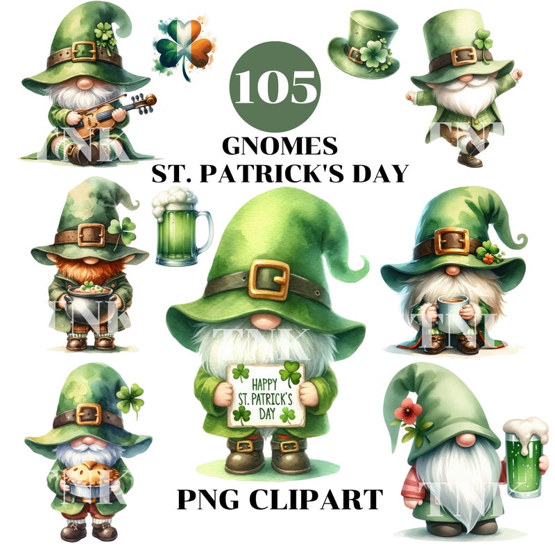 St Patrick Day Clipart - Etsy