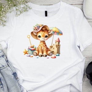 Watercolor Summer Animals SET 2 Clipart Bundle, Commercial Use, Digital ...