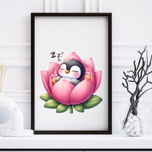 47 Sleepy Animal Clipart Baby Shower Gift Adorable Baby Animals PNG ...