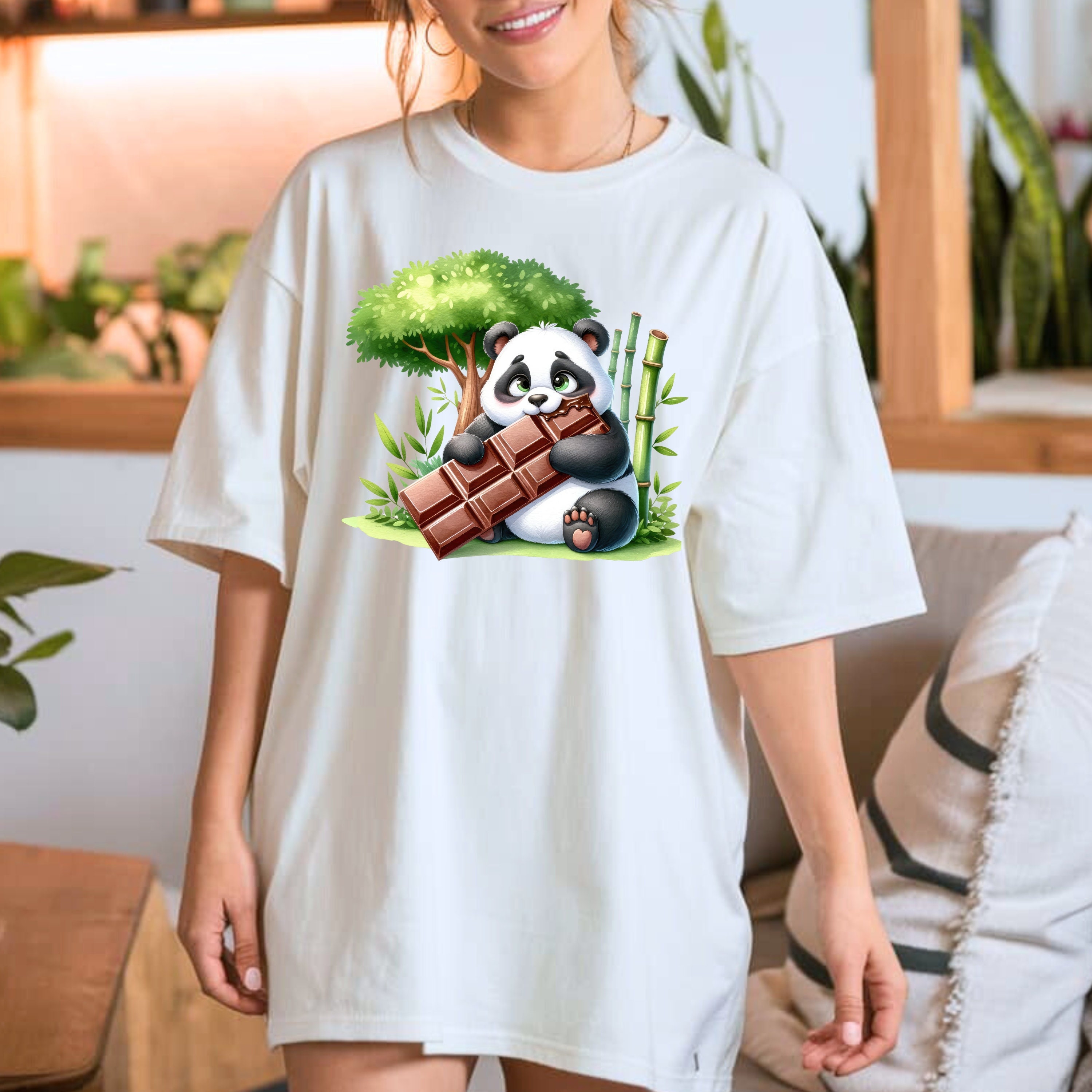 Baby Panda With Chocolate PNG, Panda Clipart, Animal Clipart, Little ...