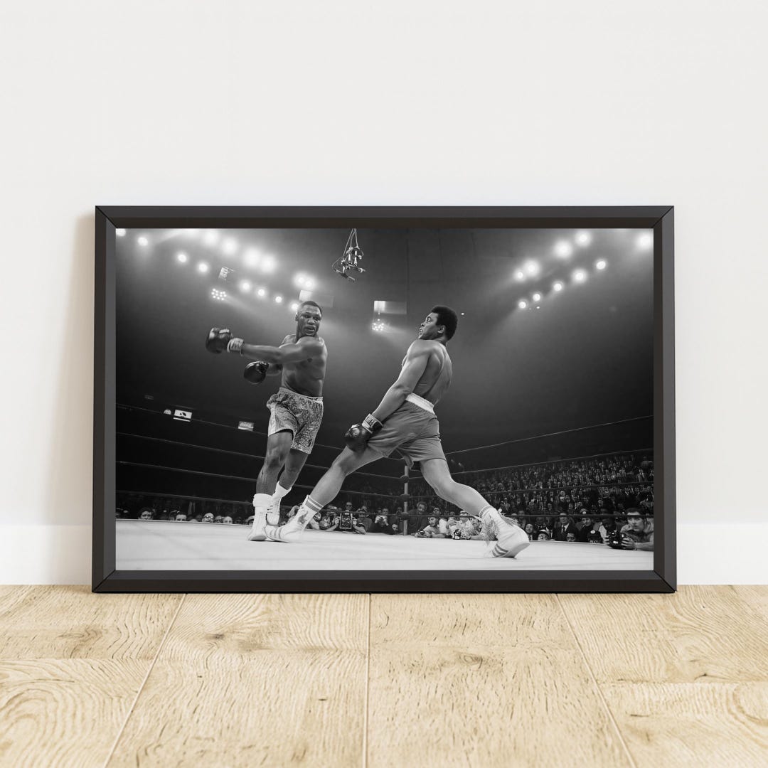 Muhammad Ali Poster, Muhammad Ali Print, Muhammad Ali Wall Art, Vintage ...