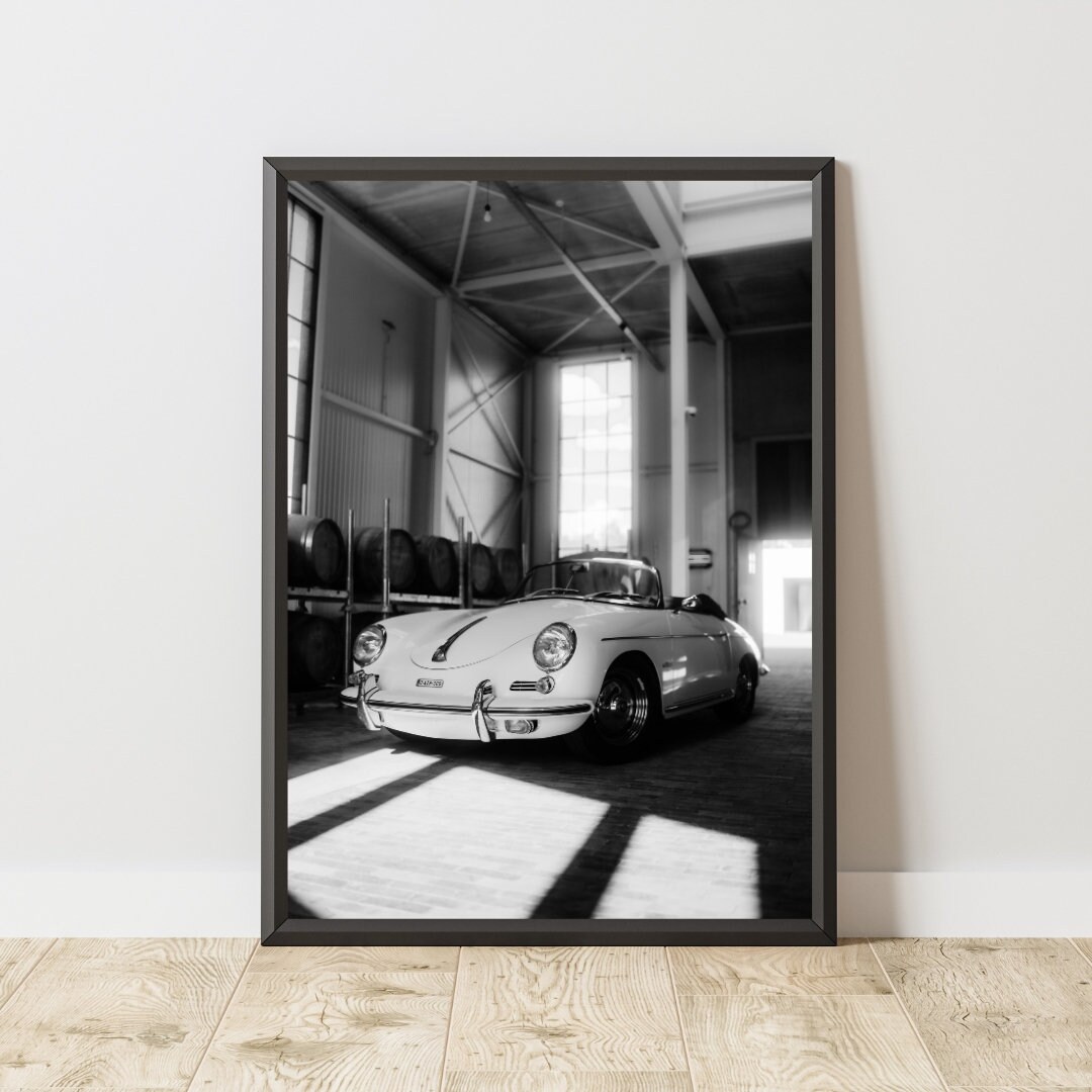 Vintage Porsche Poster, Vintage Porsche Print, Vintage Porsche Wall Art ...