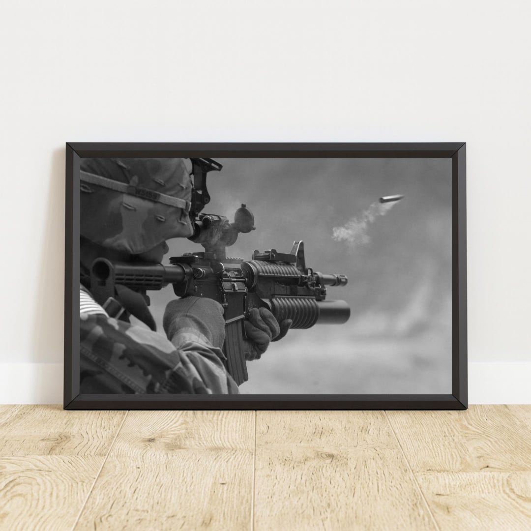 Soldier Poster, Soldier Print, Soldier Wall Art, Military Poster ...