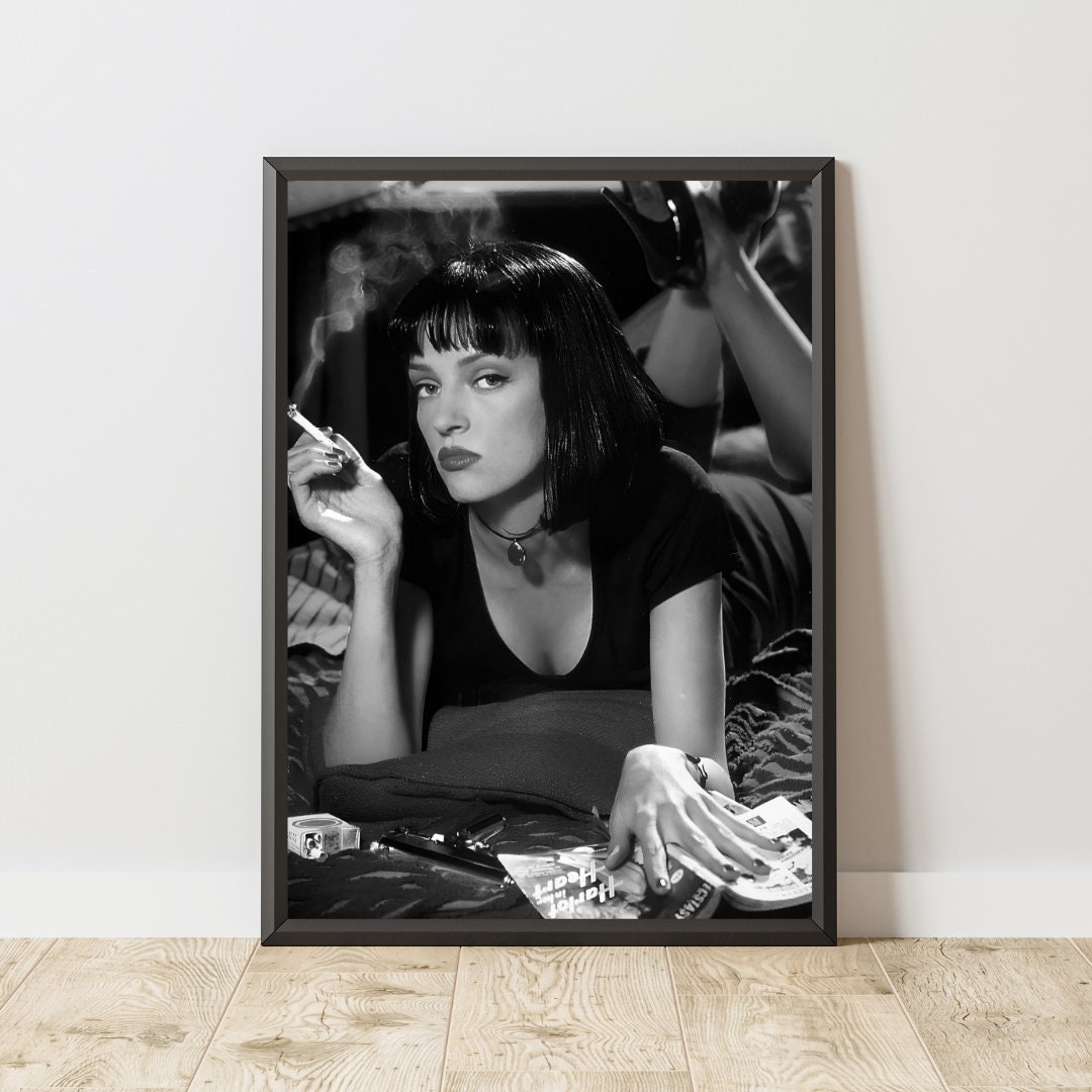 Pulp Fiction Poster, Pulp Fiction Print, Pulp Fiction Wall Art, Movie ...