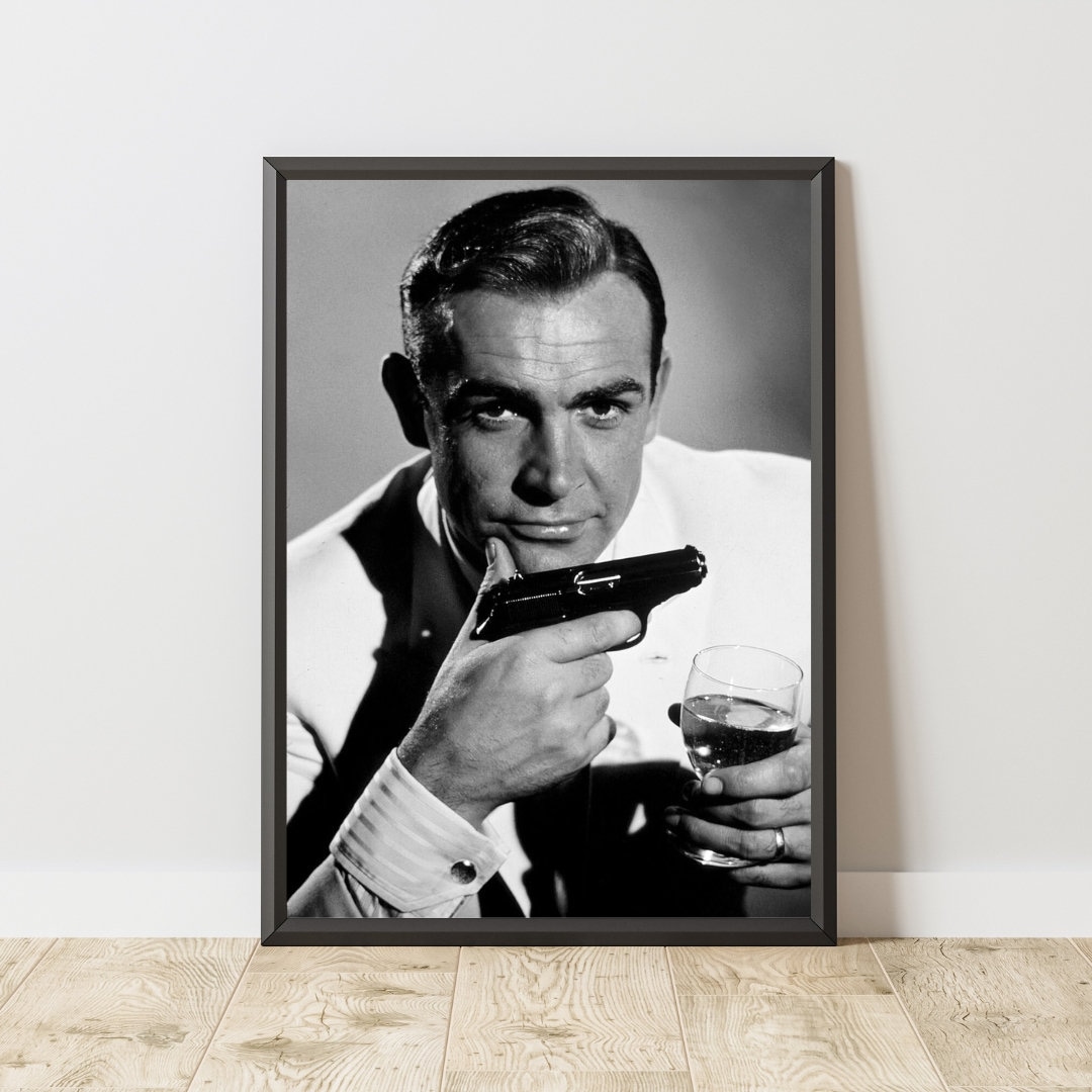 Sean Connery Poster Sean Connery Print Sean Connery Wall - Etsy