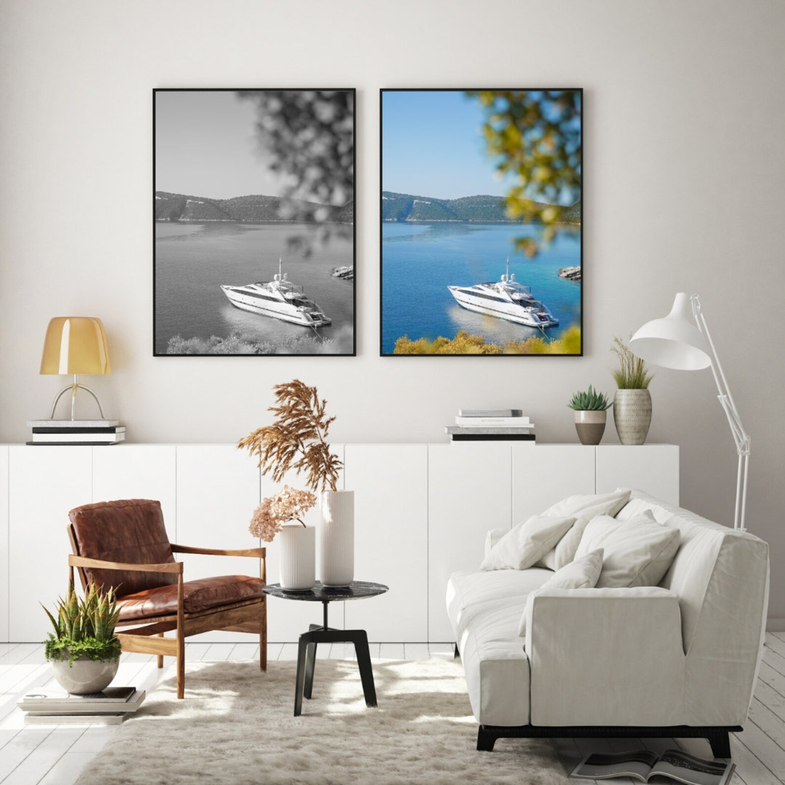 Yacht Poster, Yacht Print, Yacht Wall Art, Boat Poster, Boat Print ...