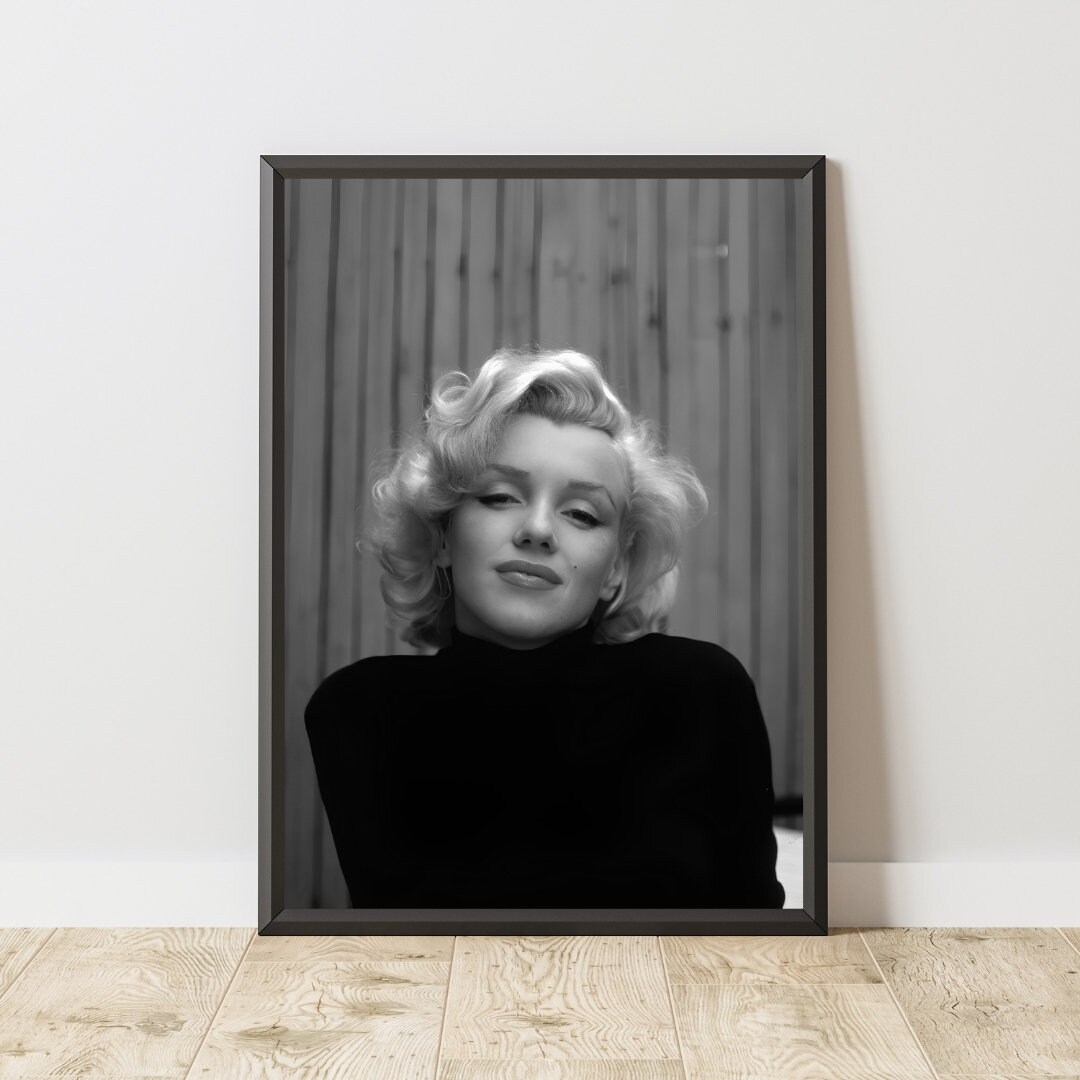 Marilyn Monroe Poster, Marilyn Monroe Print, Marilyn Monroe Wall Art ...