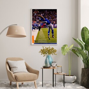 Football Poster, Football Print, Football Wall Art, NFL Wall Art, NFL ...
