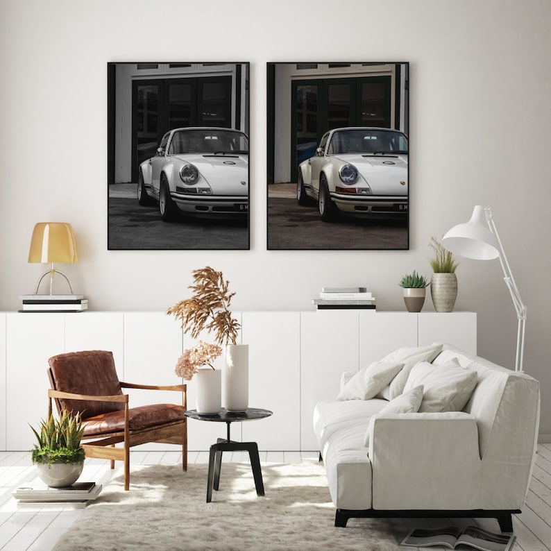 Vintage Car Poster, Vintage Car Print, Vintage Car Wall Art, Classic ...