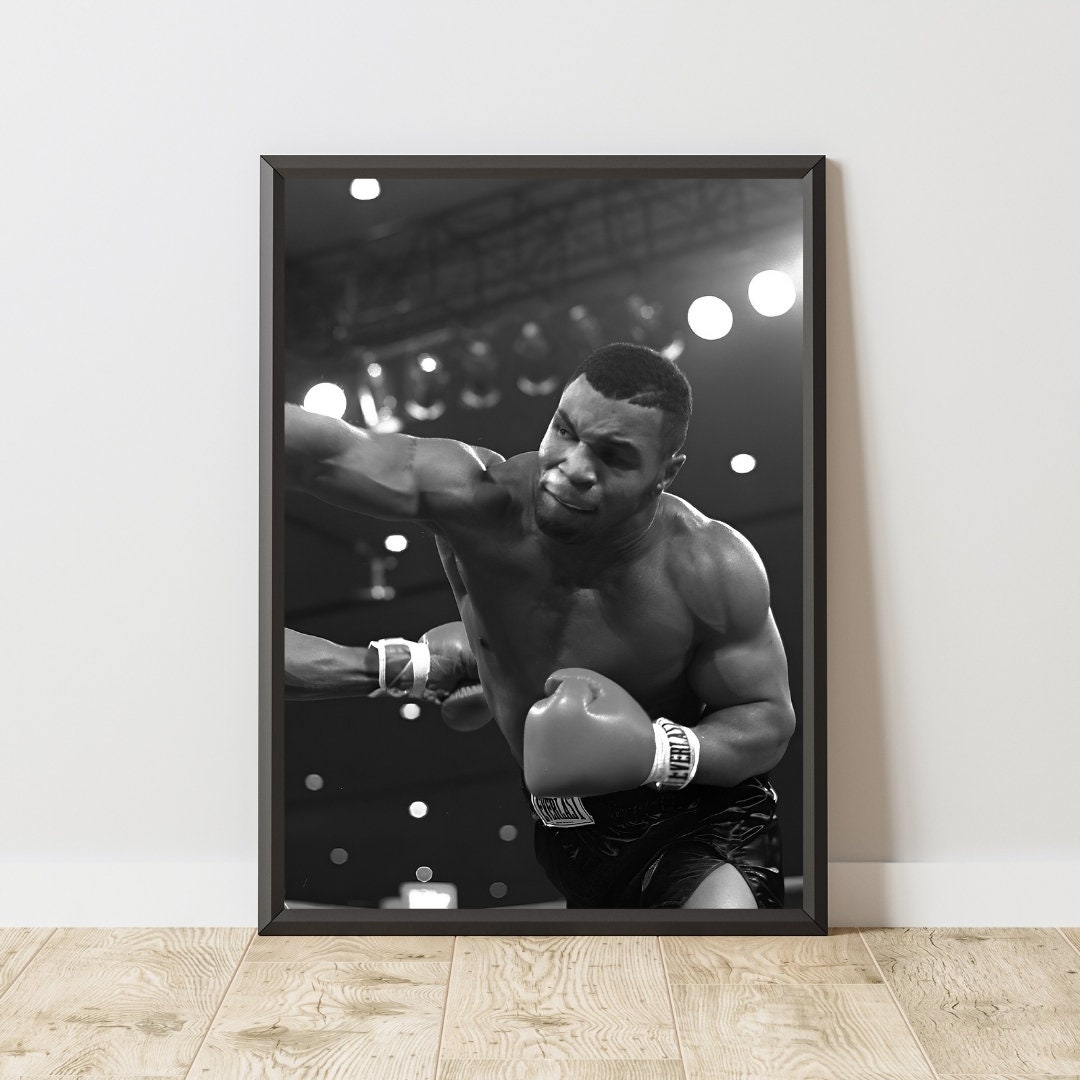Mike Tyson Poster, Mike Tyson Print, Mike Tyson Wall Art, Boxing Poster, Boxing Wall Art ...