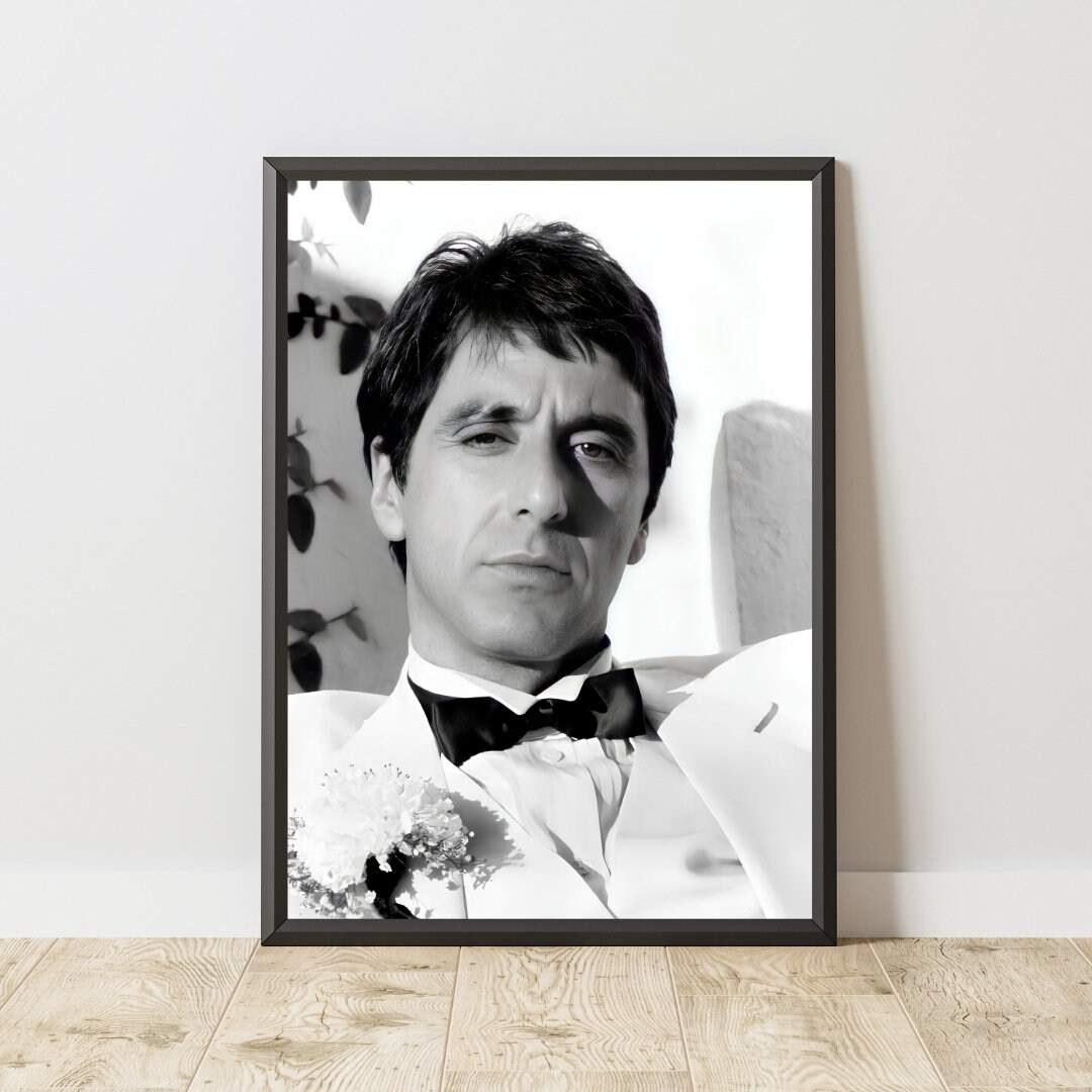 Scarface Poster, Scarface Print, Scarface Wall Art, Movie Wall Art ...
