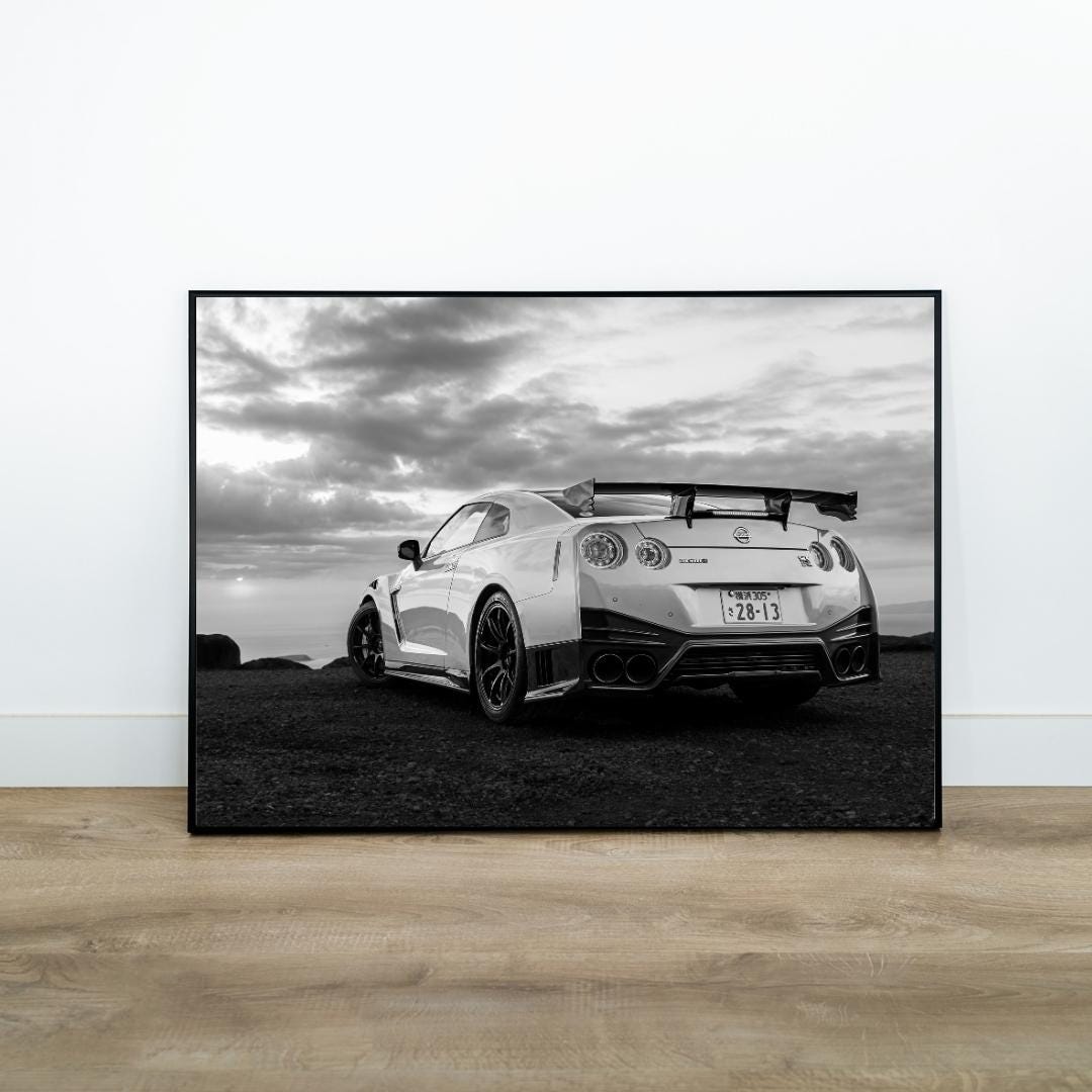Nissan Poster, Nissan Print, Nissan Wall Art, Sports Car Poster, Sports ...