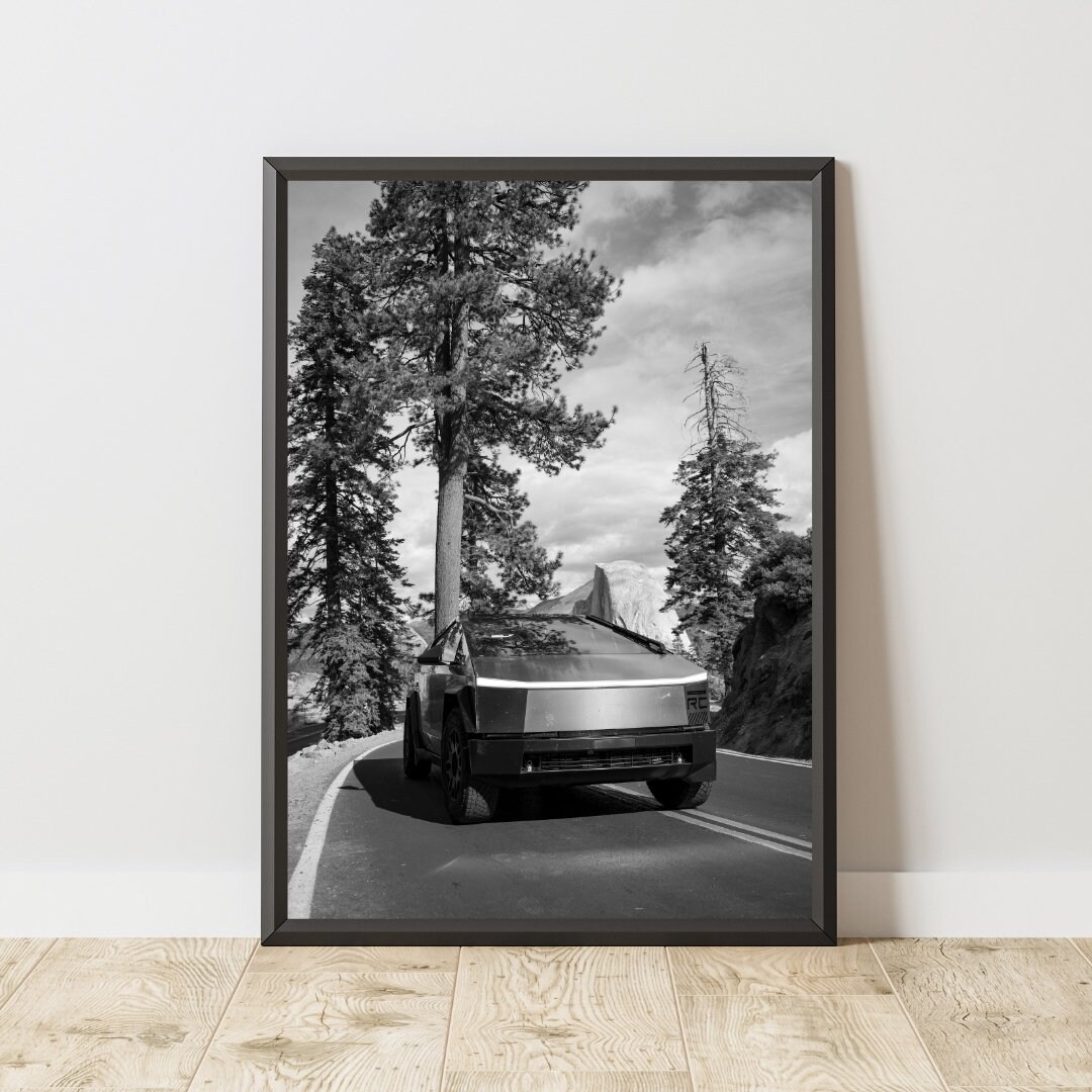 Tesla Cybertruck Poster, Tesla Poster, Tesla Print, Tesla Wall Art ...