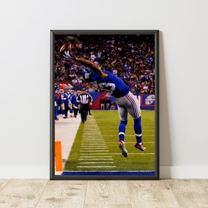 Football Poster, Football Print, Football Wall Art, NFL Wall Art, NFL ...