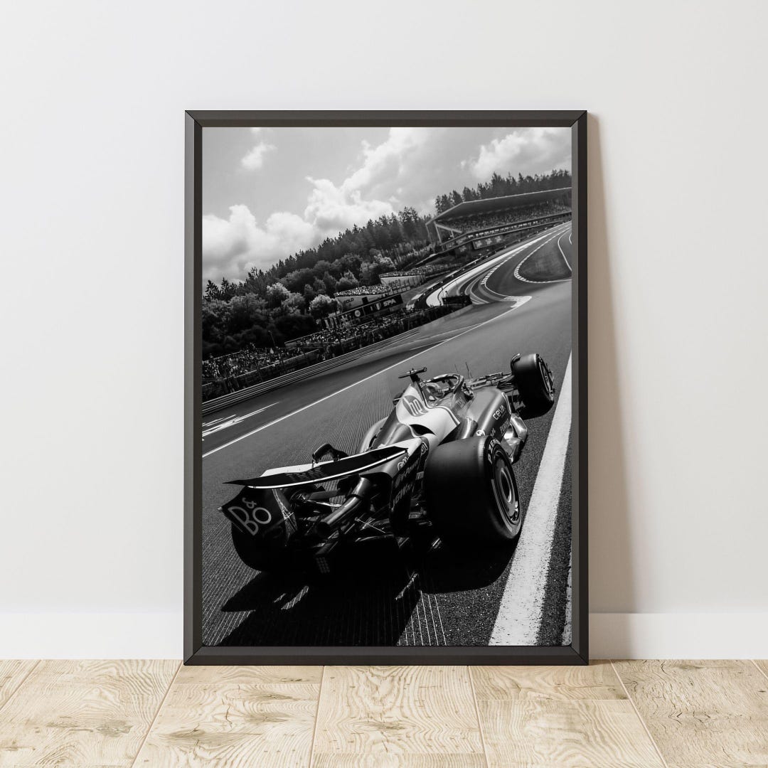 Formula 1 Poster, Formula 1 Print, Formula 1 Wall Art, F1 Print ...