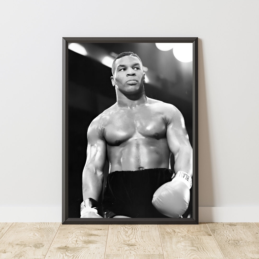 Mike Tyson Poster, Mike Tyson Print, Mike Tyson Wall Art, Boxing Poster ...