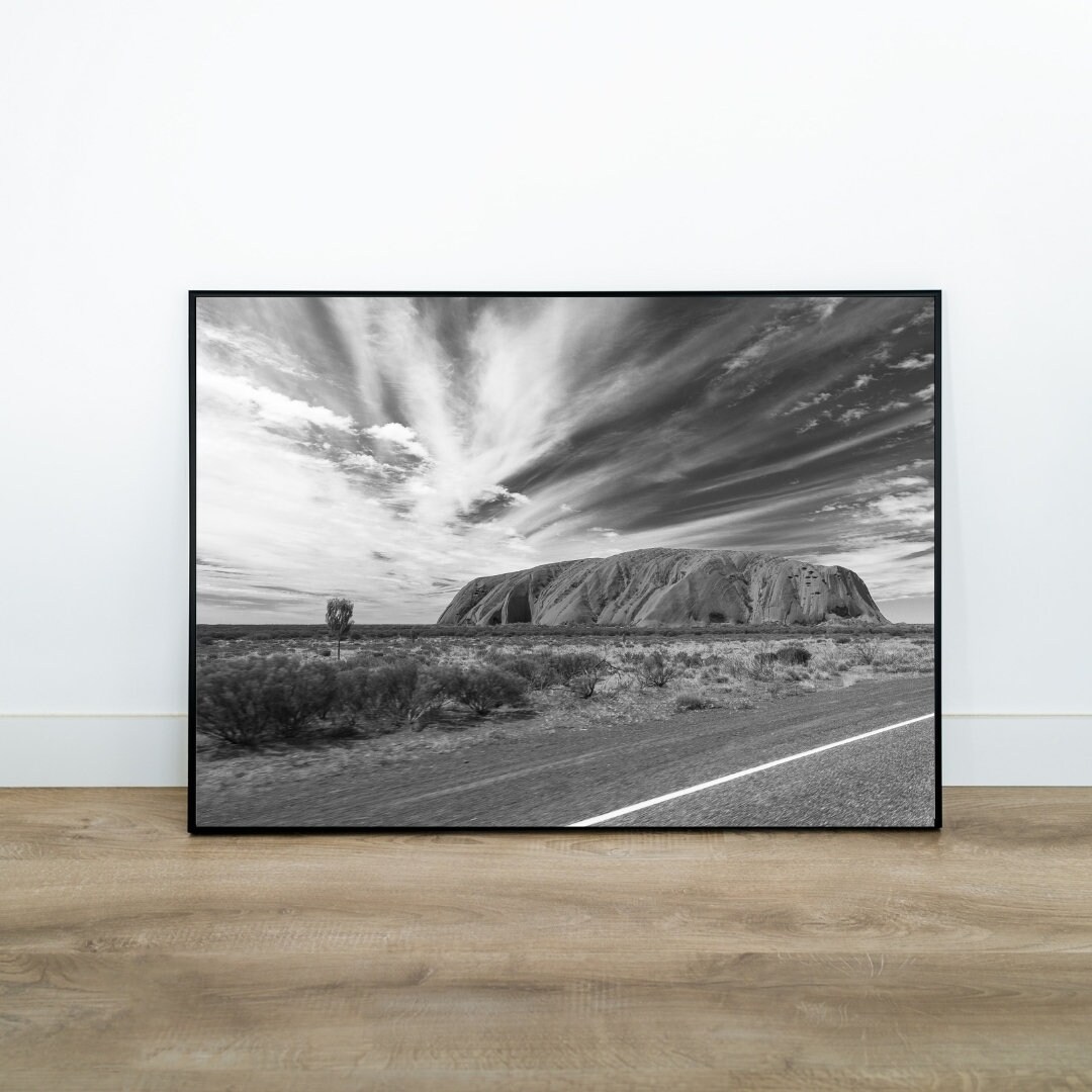 Uluru Poster, Uluru Print, Australia Poster, Australia Print, Australia ...